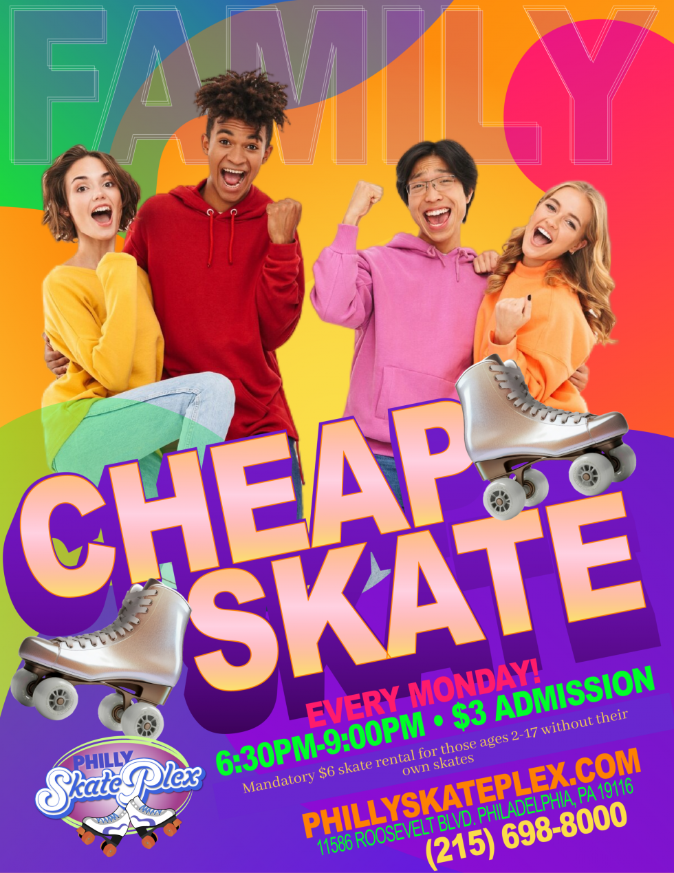 Weekly Specials - Philly Skate Plex