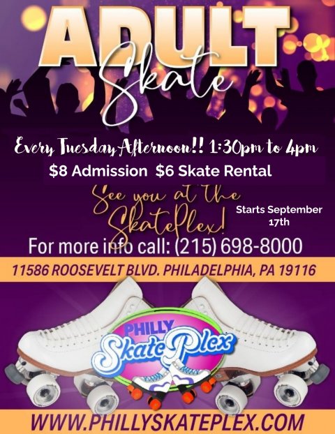 Adult Special Events - Philly Skate Plex