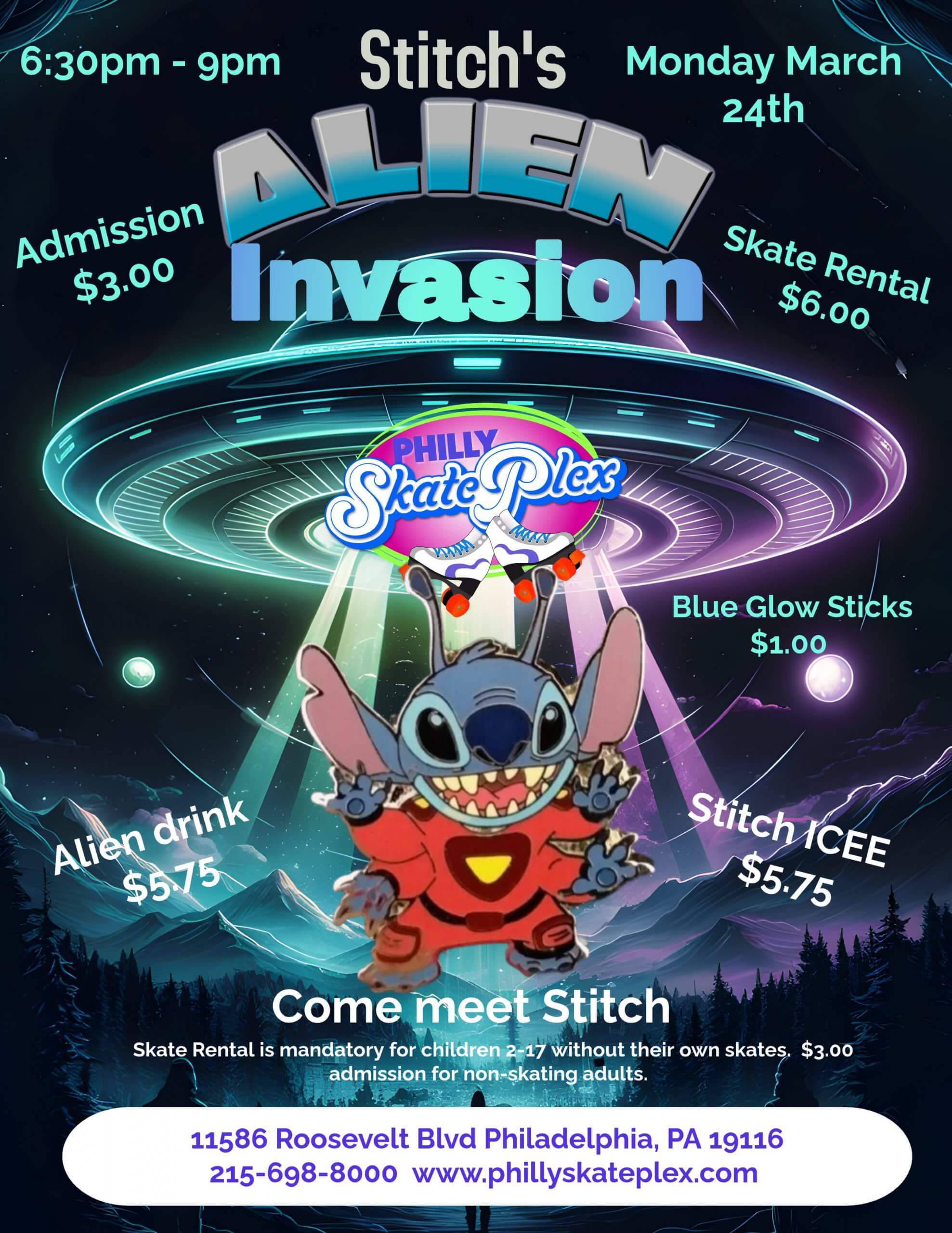 Kid's Parties - Philly Skate Plex