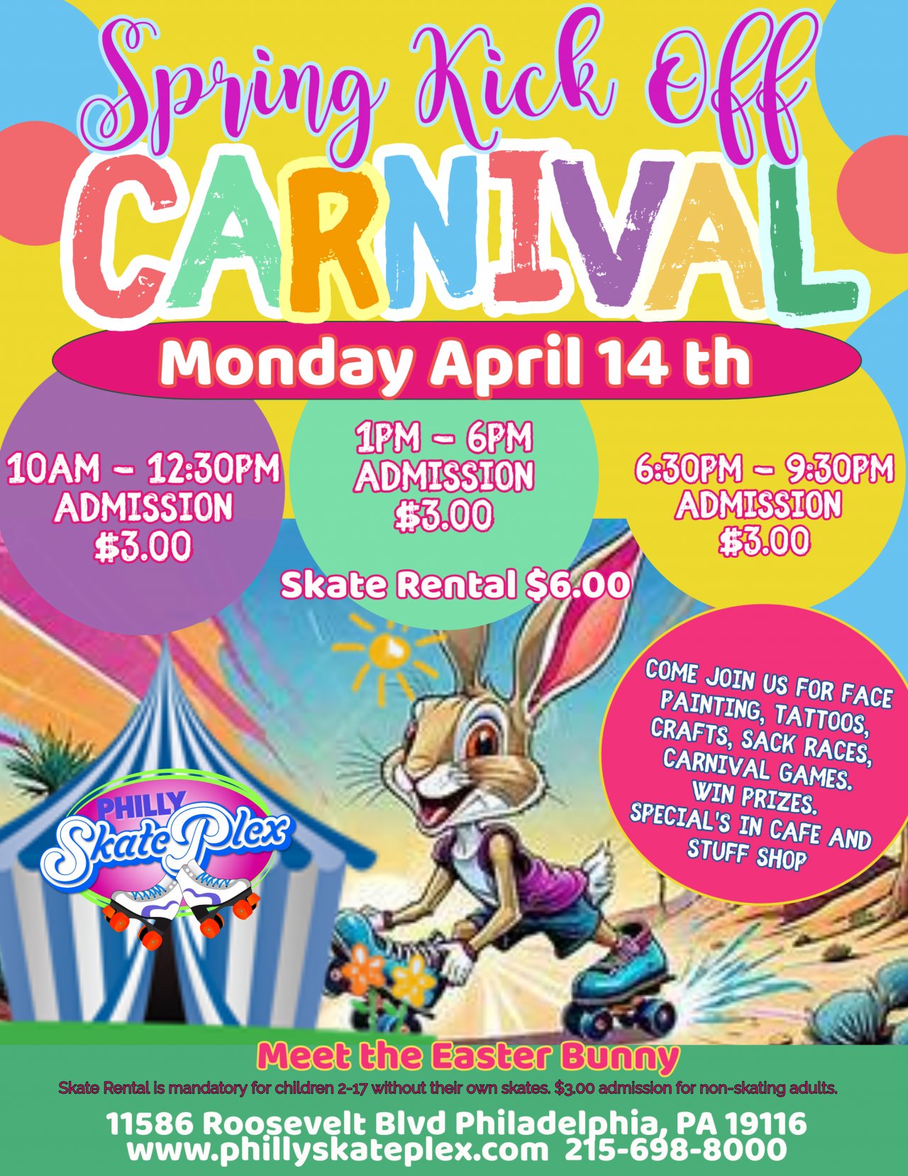 Kid's Parties - Philly Skate Plex